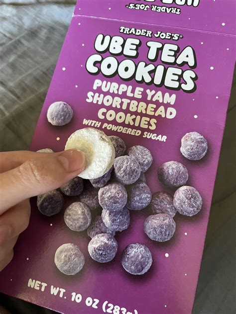 Ube Tea Cookies—wow These Are Delicious Very Light Ube Flavor But