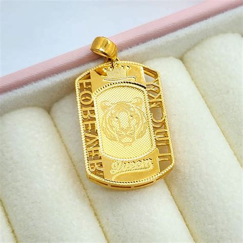 黃金虎墜子 大福珠寶銀樓