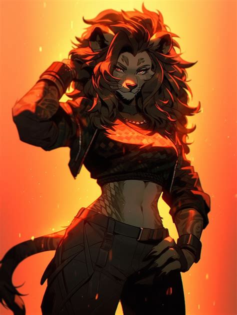 Créer Un Manga Monstre Imaginaire Dessin Lion Personnages