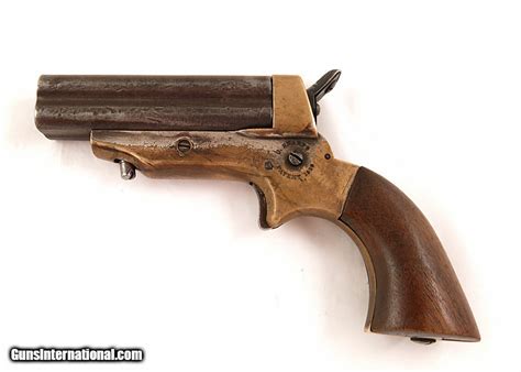 Sharps Patent 1859 4 Barrel Pepperbox Pistol