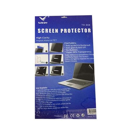 قیمت و خرید محافظ صفحه نمایش لپ تاپ تیک آف مدل To 668 مناسب برای لپ تاپ