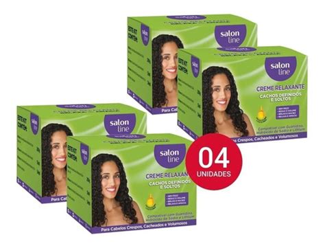 Creme Relaxante Salon Line Cachos Definidos Soltos X g Frete grátis