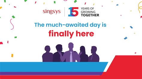 Singsys Pte Ltd On Linkedin Ceo 15yearsofgrowingtogether