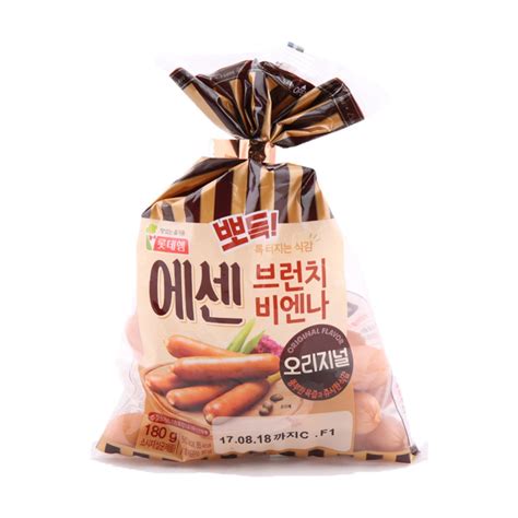 롯데 에센 브런치 비엔나 오리지널 180g 배민스토어