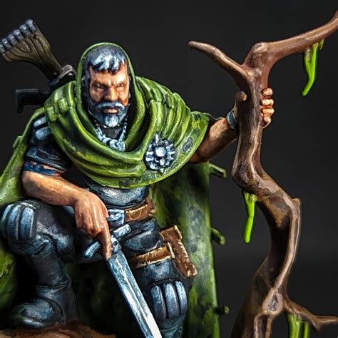 Scout Sargent Mkoll Finished Rwarhammer40k