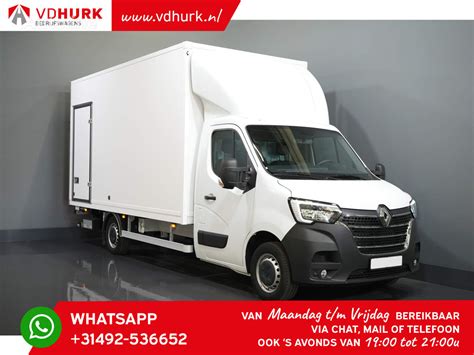 Renault Master 2 3 DCi 165 Pk Bakwagen Laadklep 455x210x230 Topspoiler