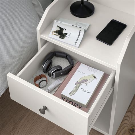 Hauga 床邊桌 白色 40x36 公分 Ikea 線上購物
