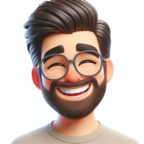 Premium Photo A Man With A Beard And A Smile That Says He039s Smiling