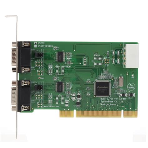 Multi 2 Pci Rs232 Serial Card Systembase