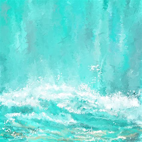 Coastal Inspired Art Painting By Lourry Legarde Fine Art America