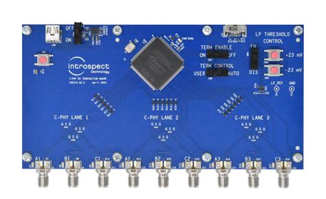 Crtb Mipi C Phy Reference Termination Board Introspect Technology