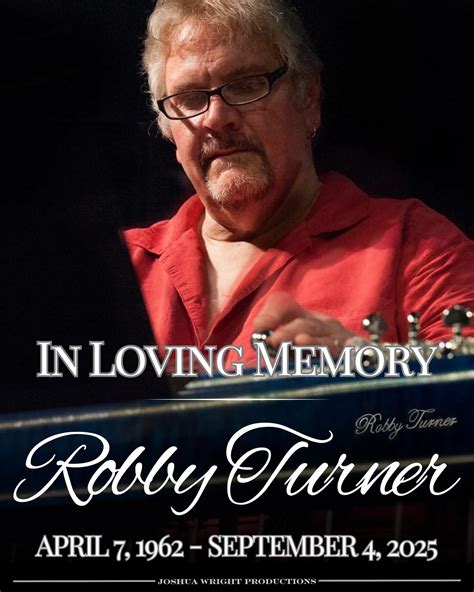 🎶 Remembering Robby Turner 1962 Joshua Wright Music Facebook