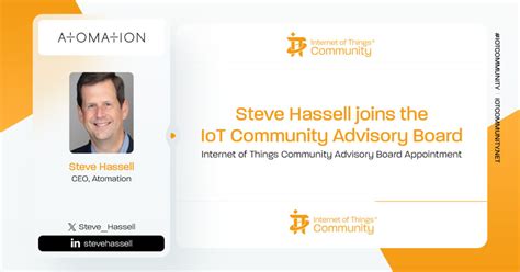 Atomation Joins The Iot Community As A Gold Level Corporate Member