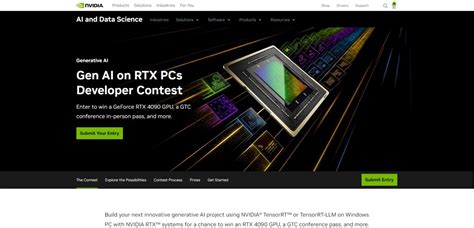Opportunity Nvidia Generative Ai On Rtx Pcs Developer Contest