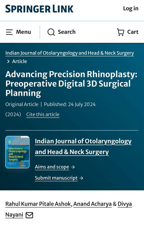 dr rahul kumar on linkedin rhinoplasty 3dtechnology