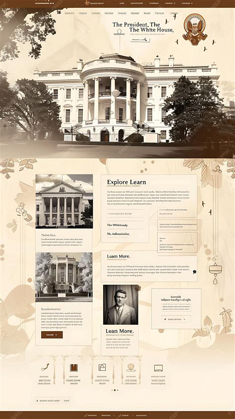 Modular Layout Web With Card Based Design Effect Modern Webs Inspired Political Web Layout Idea