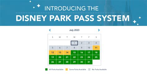 Disney Reservation Calendar