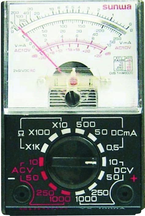 TESTER ANALOG MINI JA800 SIN PILAS INSTRUMENTOS DE MEDICION