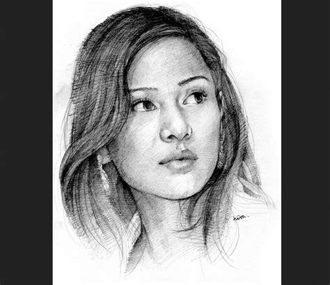 Detail Sketsa Gambar Orang Hitam Putih Koleksi Nomer 17