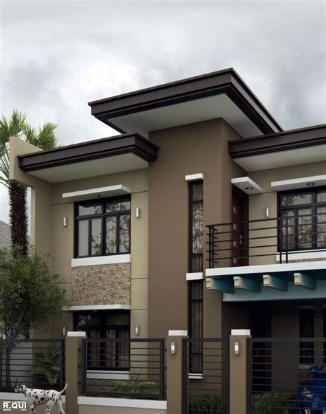 Two Story House Exterior Colors Photo Gallery Cool Modern Marvel