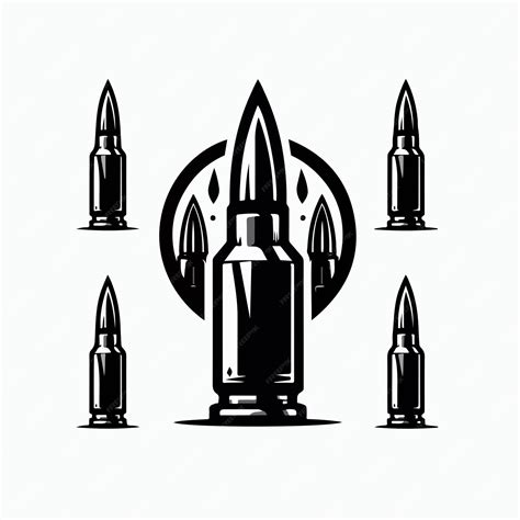 Bullet Logo Illustration Premium Ai Generated Vector