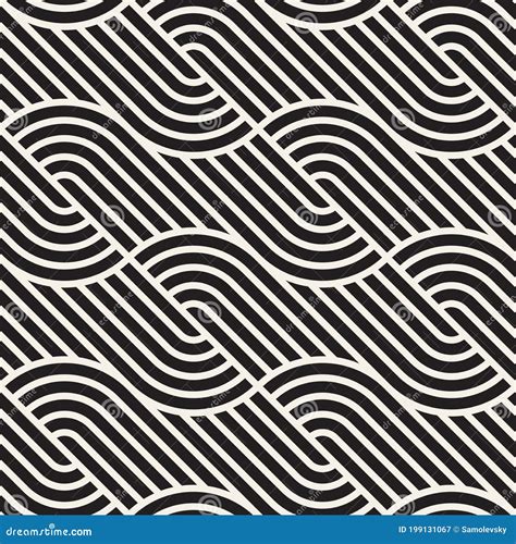 Vector Seamless Geometric Pattern Stylish Abstract Background