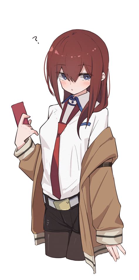 Makise Kurisu Steinsgate Drawn By Kahluaartist Danbooru