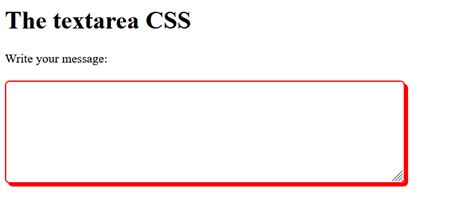 Textarea Css Tpoint Tech