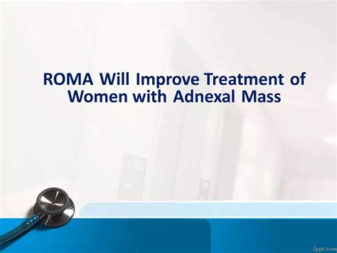 Roma Risk Of Ovarian Malignancy Algorithm Pptx