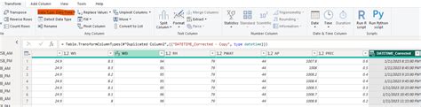 Solved Datetime Column From Table1 Is Not Matching The Da