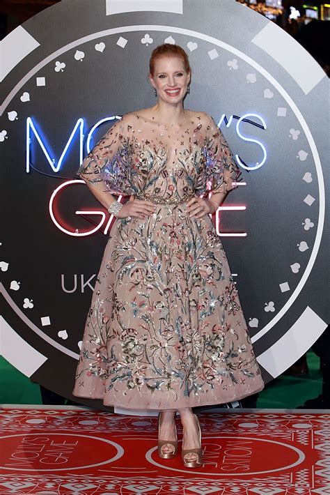 Jessica Chastain Mollys Game London Premiere December 6 2017 Star Style