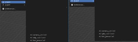 Blender Addon Import Export Ai Csv Ini Files 2 1 0 Assetto Corsa