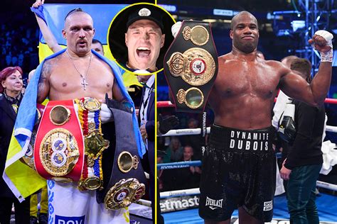 Oleksandr Usyk Vs Daniel Dubois Ordered By Wba But Fight Is Unlikely