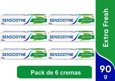 Pasta Dental Sensodyne Extra Fresh 90 Grs X 6 Unidades MercadoLibre