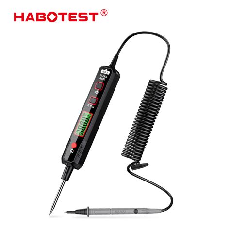 Ht86b Digital Multimeter 12 300v Ac Dc Digital Voltage Detector Electrician Tools Pen Shaped