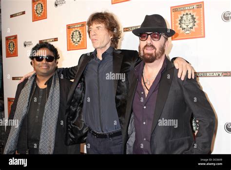 Arrahman Mick Jagger And Dave Stewart Members Of Sir Mick Jaggers