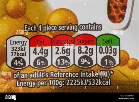 Nutritional Information Traffic Light System Labelling With 49 Off