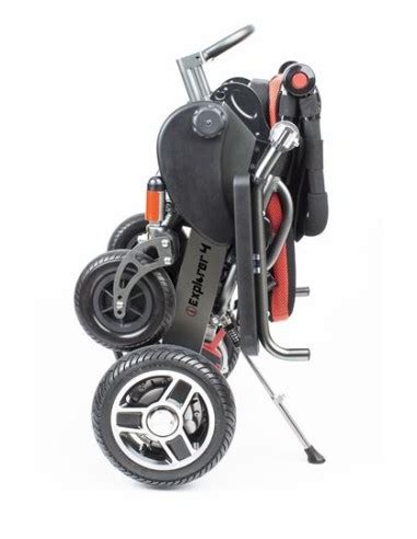Silla de ruedas eléctrica plegable ultraligera I Explorer 4 Plus