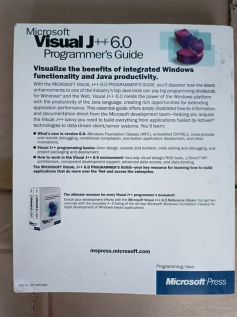 Microsoft Visual J 60 Programmers Guide