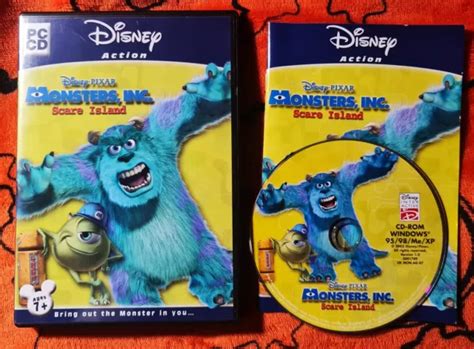 Disneypixars Monsters Inc Scare Island Action Game Windows 95 2002