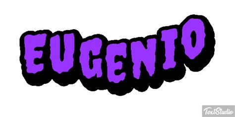 Eugenio Nombre Diseños De Logotipos  Animados