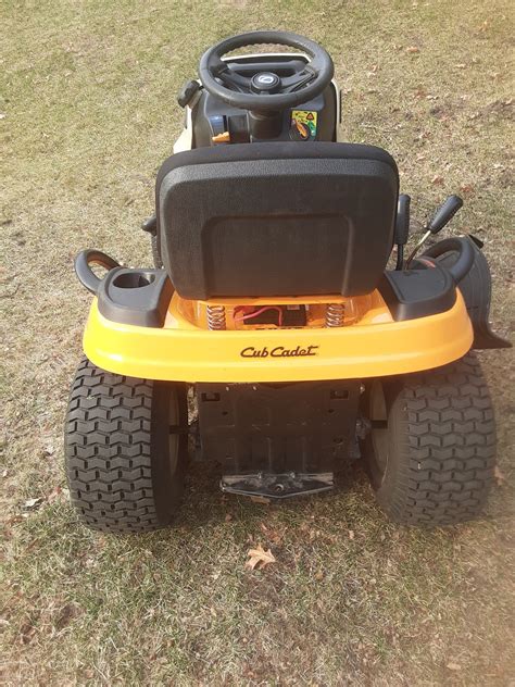 Cub Cadet LTX1040 mower with 19 HP Kohler V-Twin, 42" Deck and variable speed transmission ...