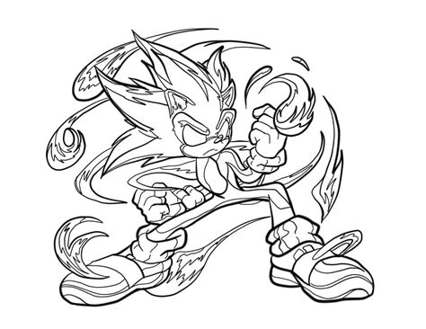 Desenhos De Dark Sonic Para Crianças Para Colorir E Imprimir