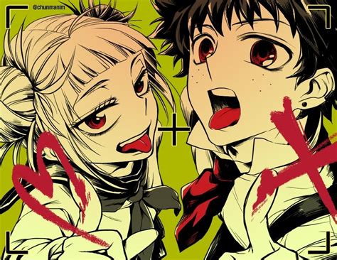 Himiko Toga And Midoriya Izuku Toga My Hero Academia Hero