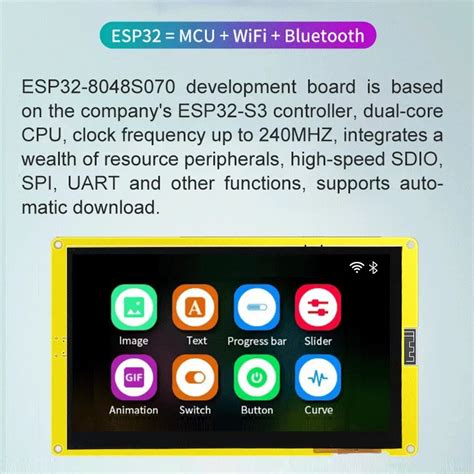 Display Inteligente Tutorial Para Arduino Esp32 S3 Lvgl Rgb Lcd