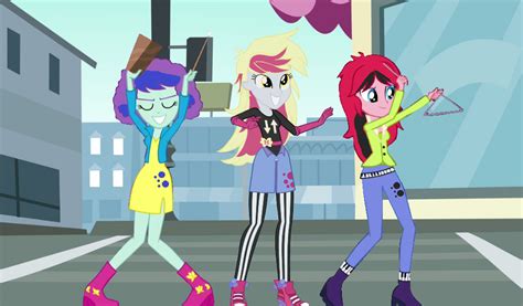 950773 Safe Artist 3d4d Blueberry Pie Derpy Hooves Raspberry