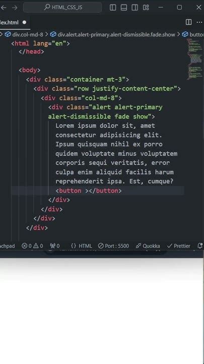 How To Create Dismissing Alerts With Bootstrap Bootstrap5