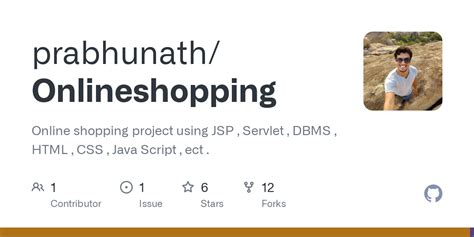 GitHub Prabhunath Onlineshopping Online Shopping Project Using JSP Servlet DBMS HTML