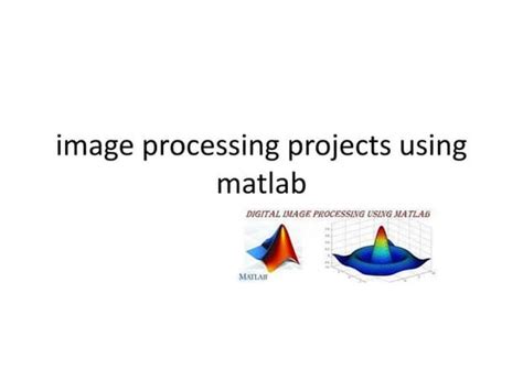 Matlab Dip Projectlist Pdf