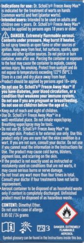 Dr Scholls® Freeze Away Max™ Wart Remover 10 Ct Kroger